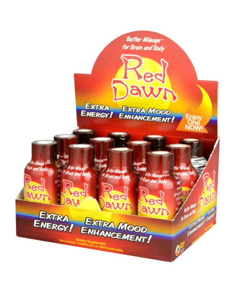 RED DAWN SHOT MIXED BERRY 2OZ 12/BOX